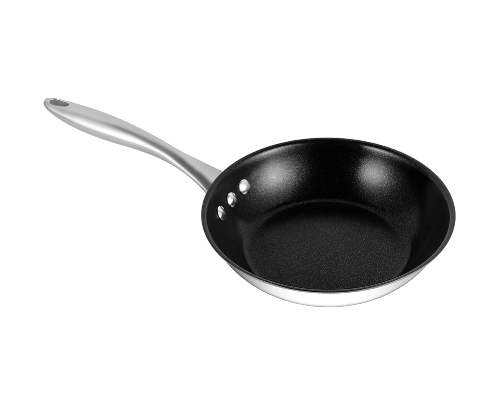 Ozeri.com : 8" Stainless Steel Pan by Ozeri with ETERNA, a 100% PFOA ...