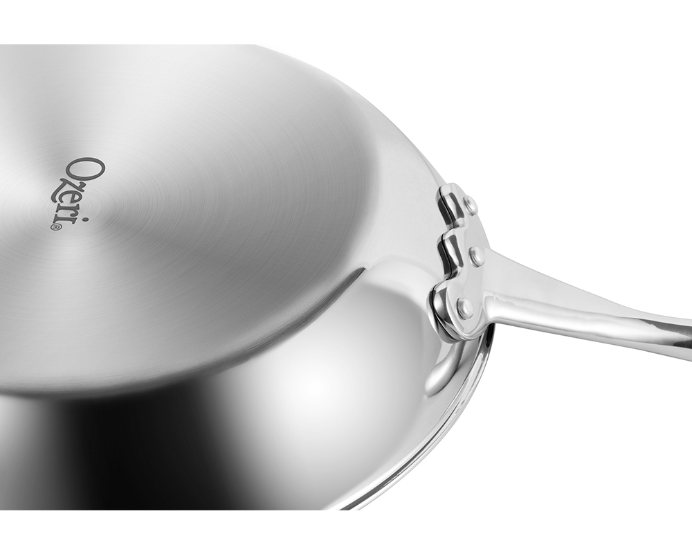 Ozeri.com : 12" Stainless Steel Pan by Ozeri with ETERNA, a 100% PFOA ...